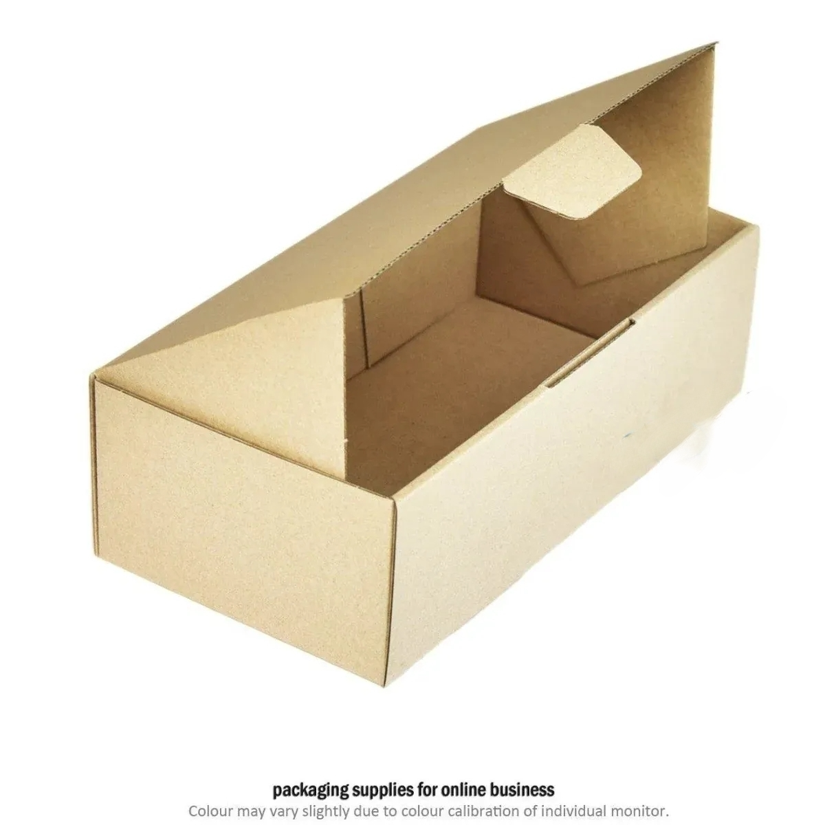 Die-cut Brown Mailing Box B66 240x125x75mm