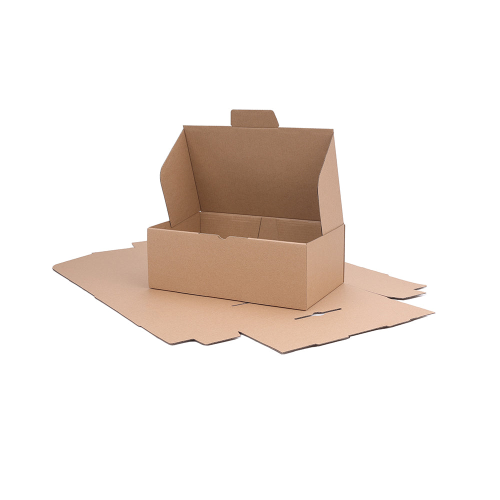 Brown Mailing Box 250 x 150 x 90mm B301 Diecut | VICTILES
