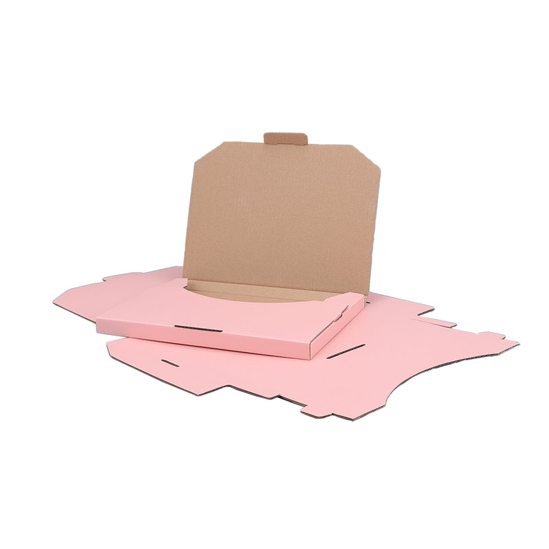Rose Pink Superflat Mailing Box 220 x 160 x 16mm B447 | eBPak