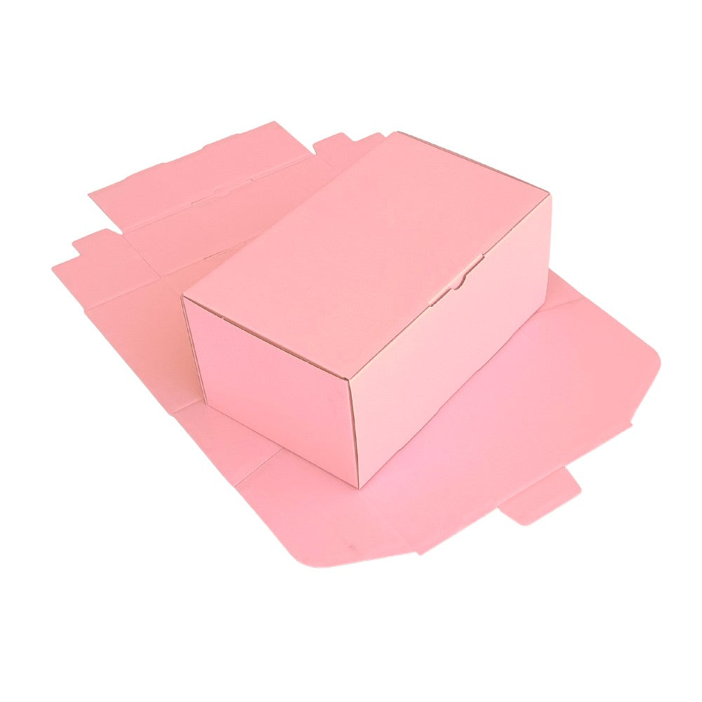 Full Rose Pink Mailing Box 270 x 160 x 120mm Diecut B26