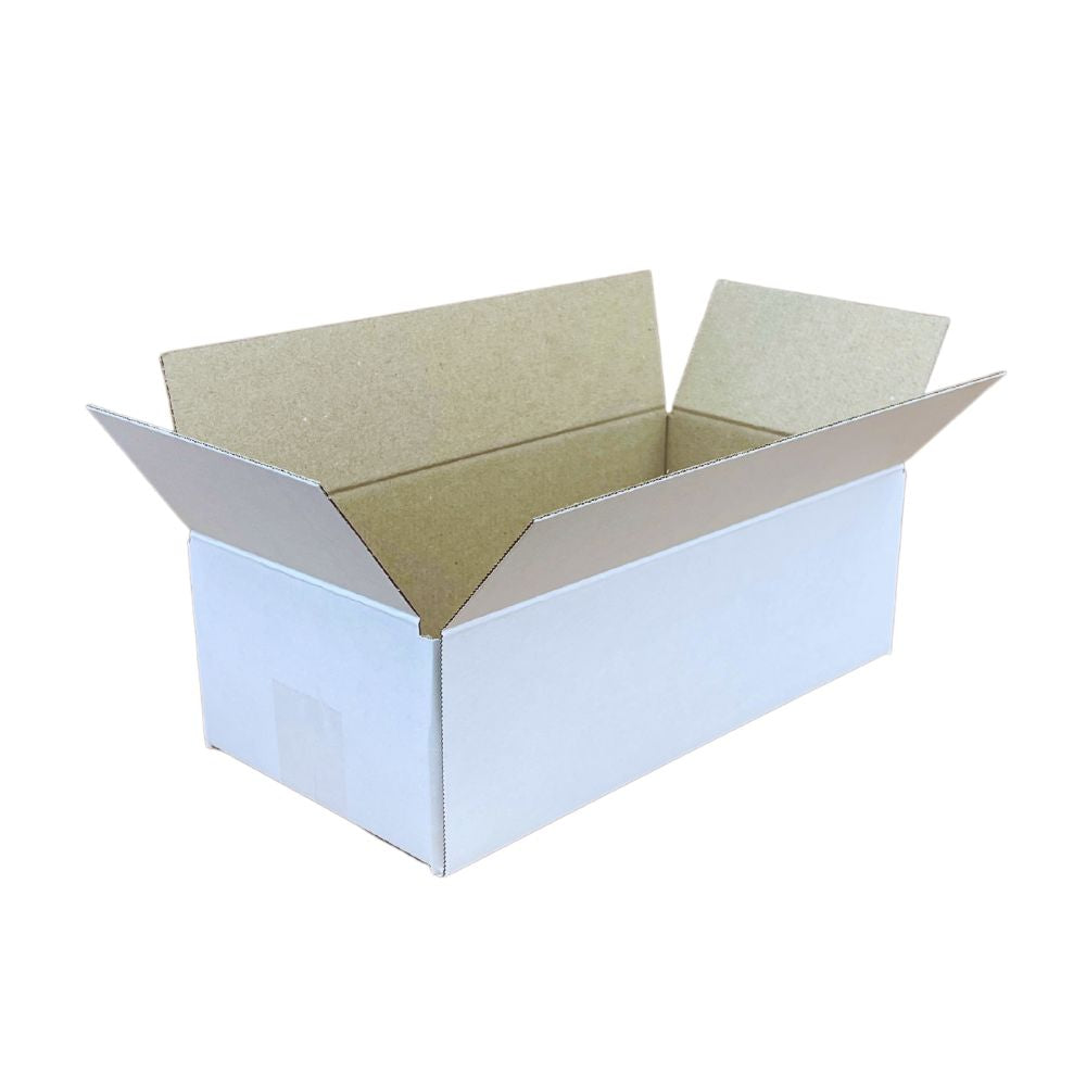 320 x 160 x 100mm Regular White Shipping Carton B947