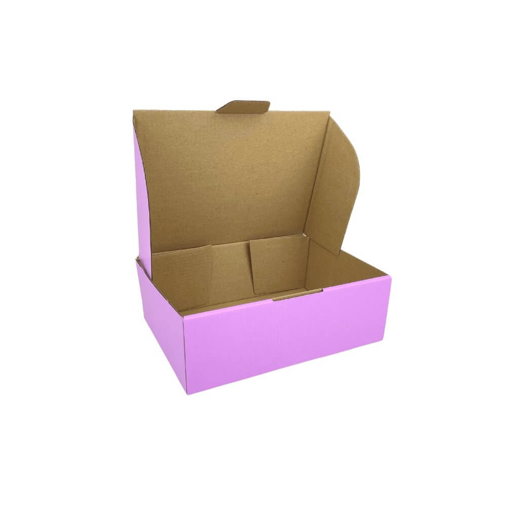 Lavender Mailing Box 220 x 160 x 77mm B389