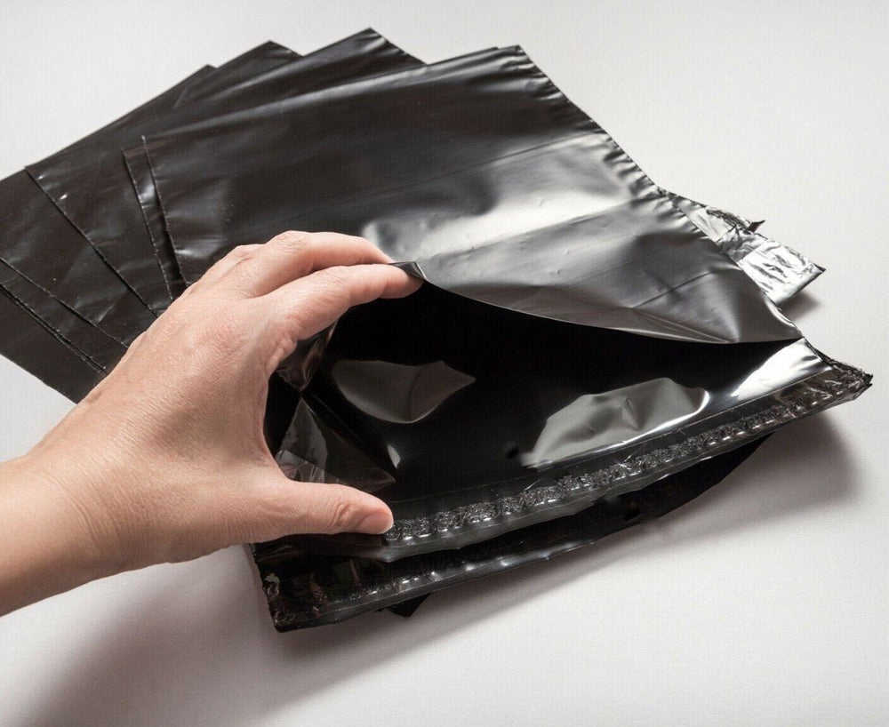 Black Poly Mailers