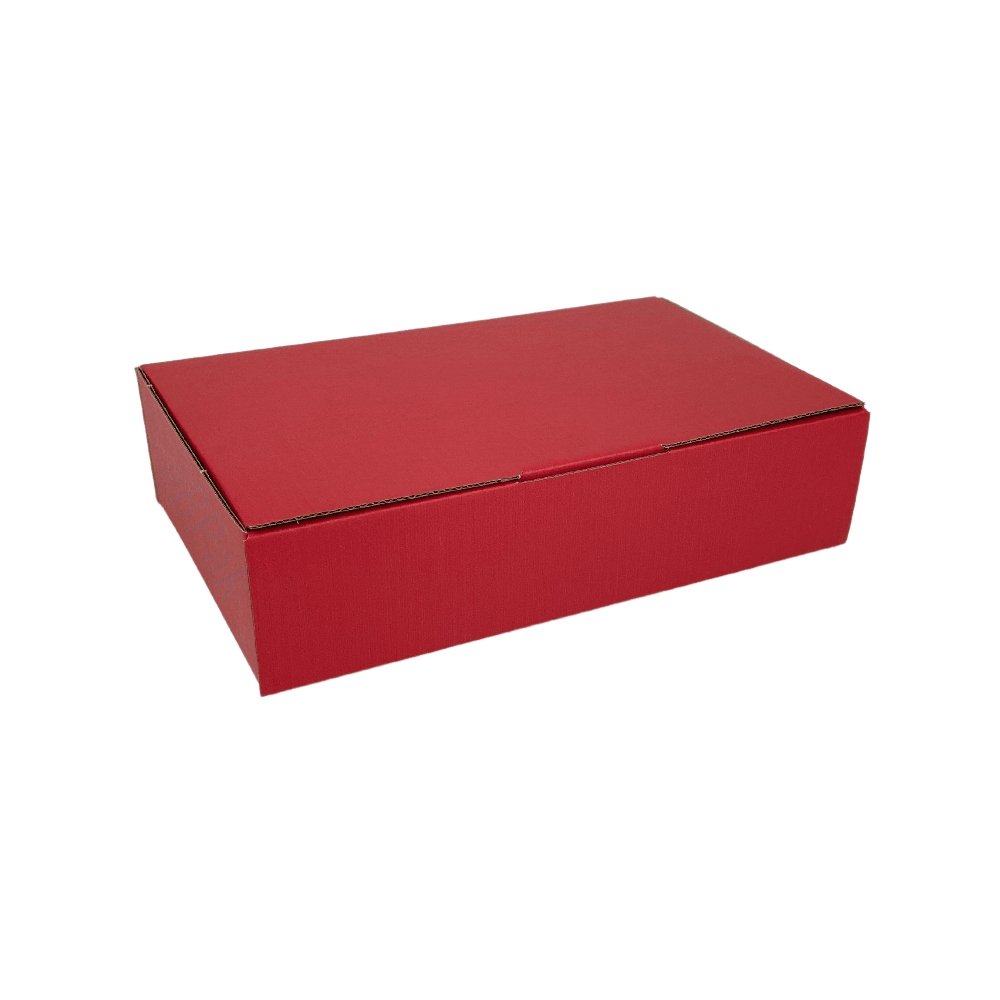 Red Mailing Box B173 240 x 150 x 60mm Diecut | eBPak