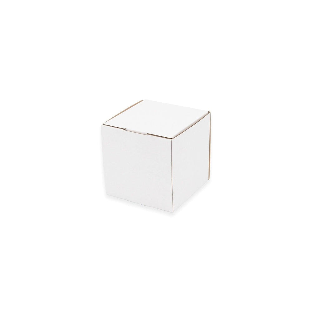 Mailing Box 100 x 100 x 100mm B113 White Diecut