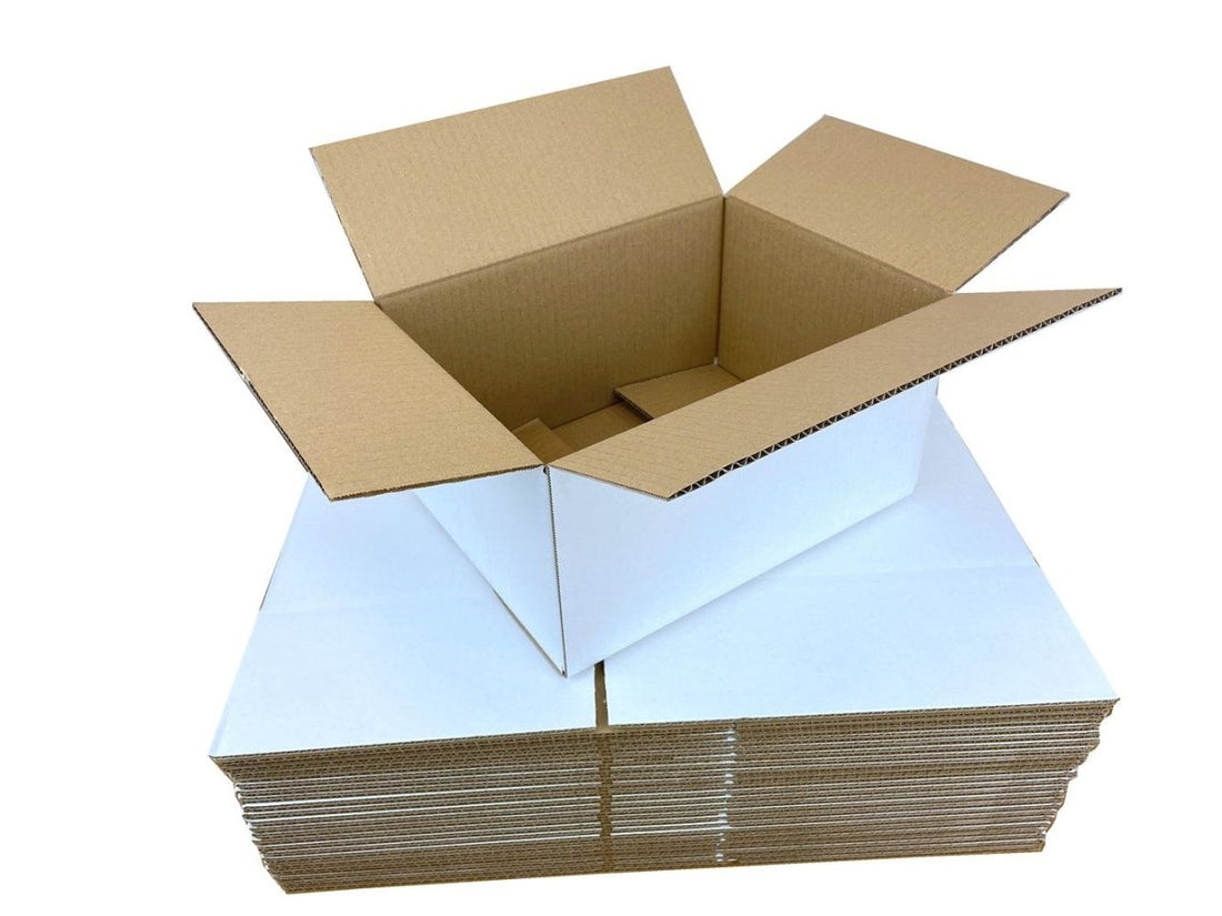 White Mailing Box 320 x 240 x 160mm C-Flute | eBPak