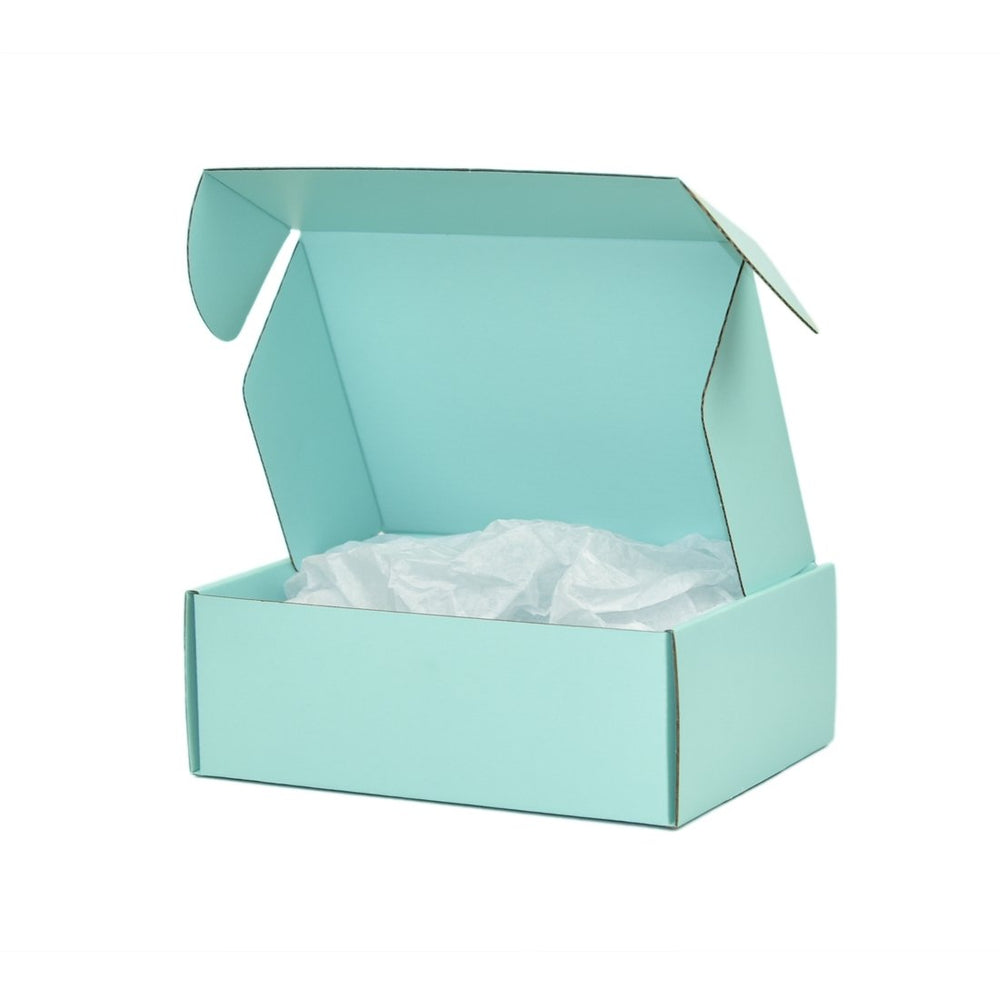 Premium Mint Blue 310 x 230 x 105mm Tuck Mailing Box A4 B311 | eBPak